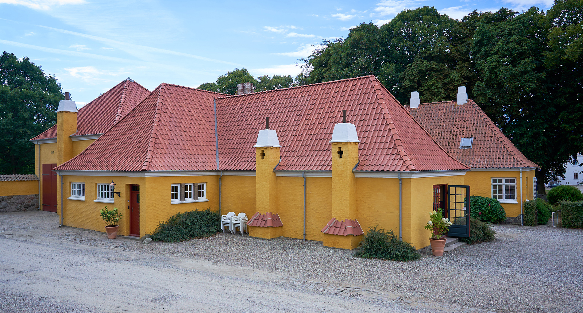 Besøgscenter i Palsgaard Slotspark | Palsgaard Gods